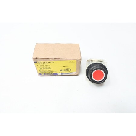 Square D SQUARE D 9001SKR2RH13 RED PUSHBUTTON 9001SKR2RH13 | Zoro